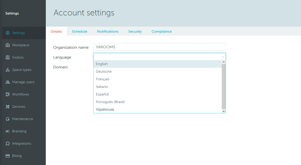 Multi-language user interfaces
